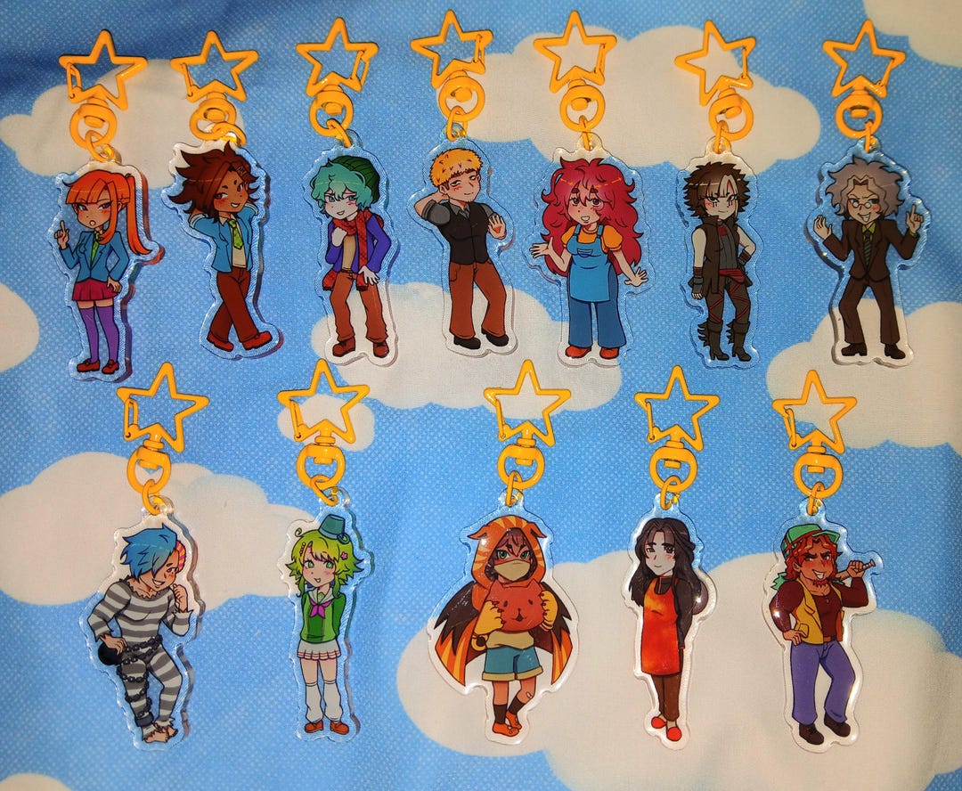 Your Turn to Die (kime Ga Shine) || 2.5" Epoxy Keychain Charms || Main ...