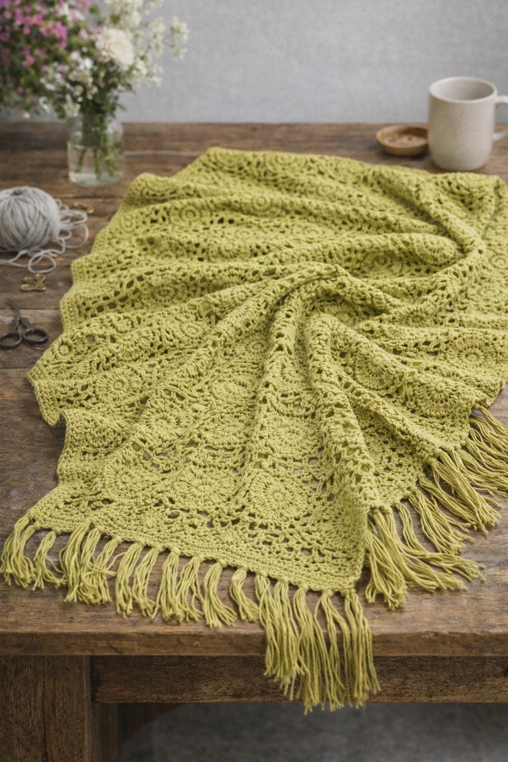 Crochet Shawl - Multi Colors Available - Boho - Soft & Cozy - Etsy