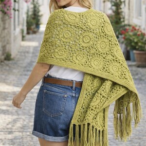 Crochet Shawl - Multi Colors Available - Boho - Soft & Cozy - Etsy