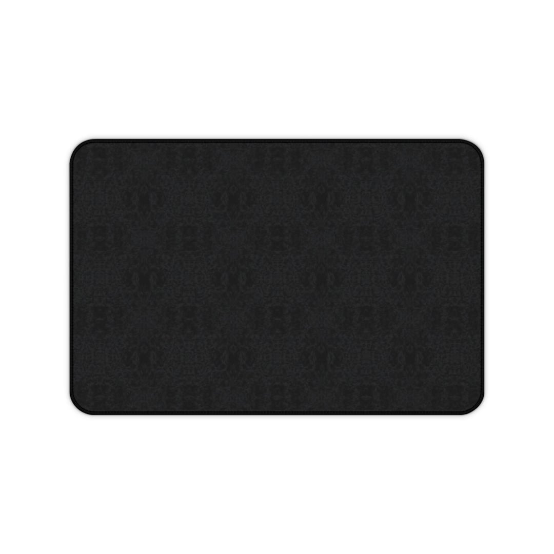 Solid Black Minimalist Desk Mat | Mousepad Desk Mat - Etsy