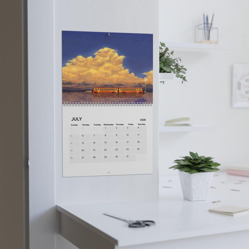 Spirited Away 2026 Writable Wall Calendar, Studio Ghibli Inspired Anime ...