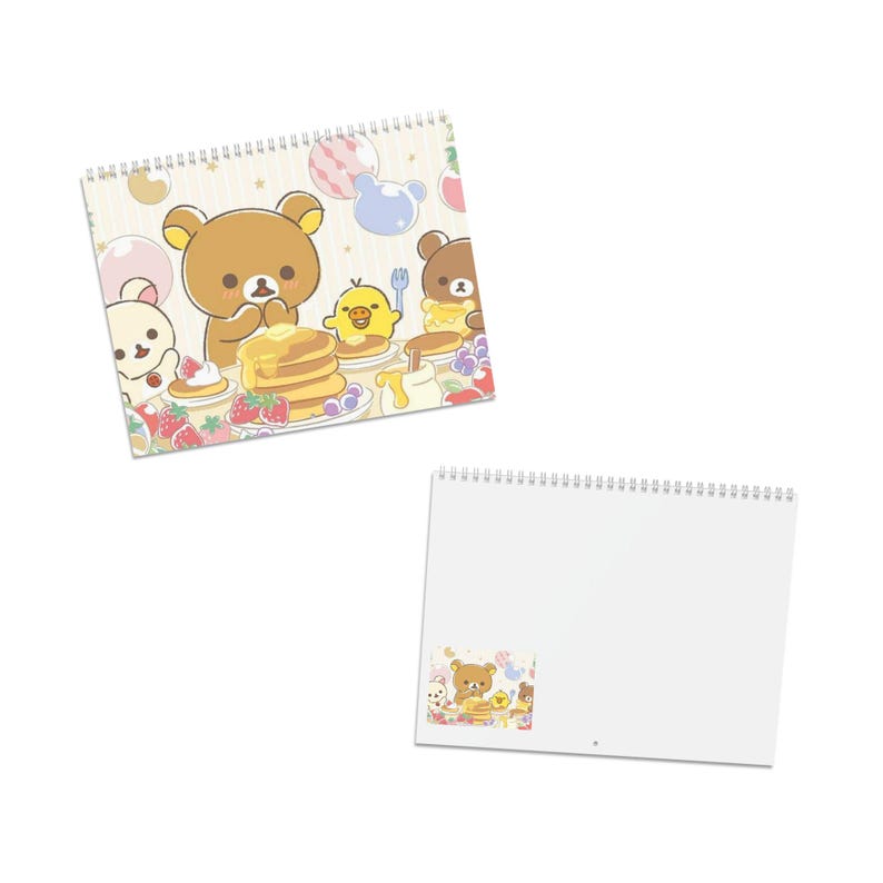 Rilakkuma 2026 Writable Wall Calendar, Kawaii Art Decor - Etsy Australia