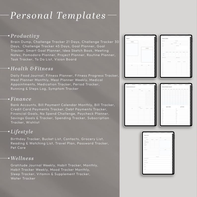 2025 2026 Academic Student Planner Creation Kit PDF - Etsy