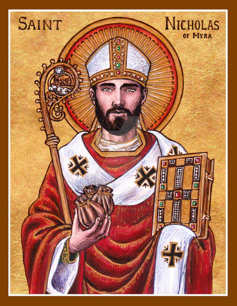 Saint Nicholas Art Print - Etsy