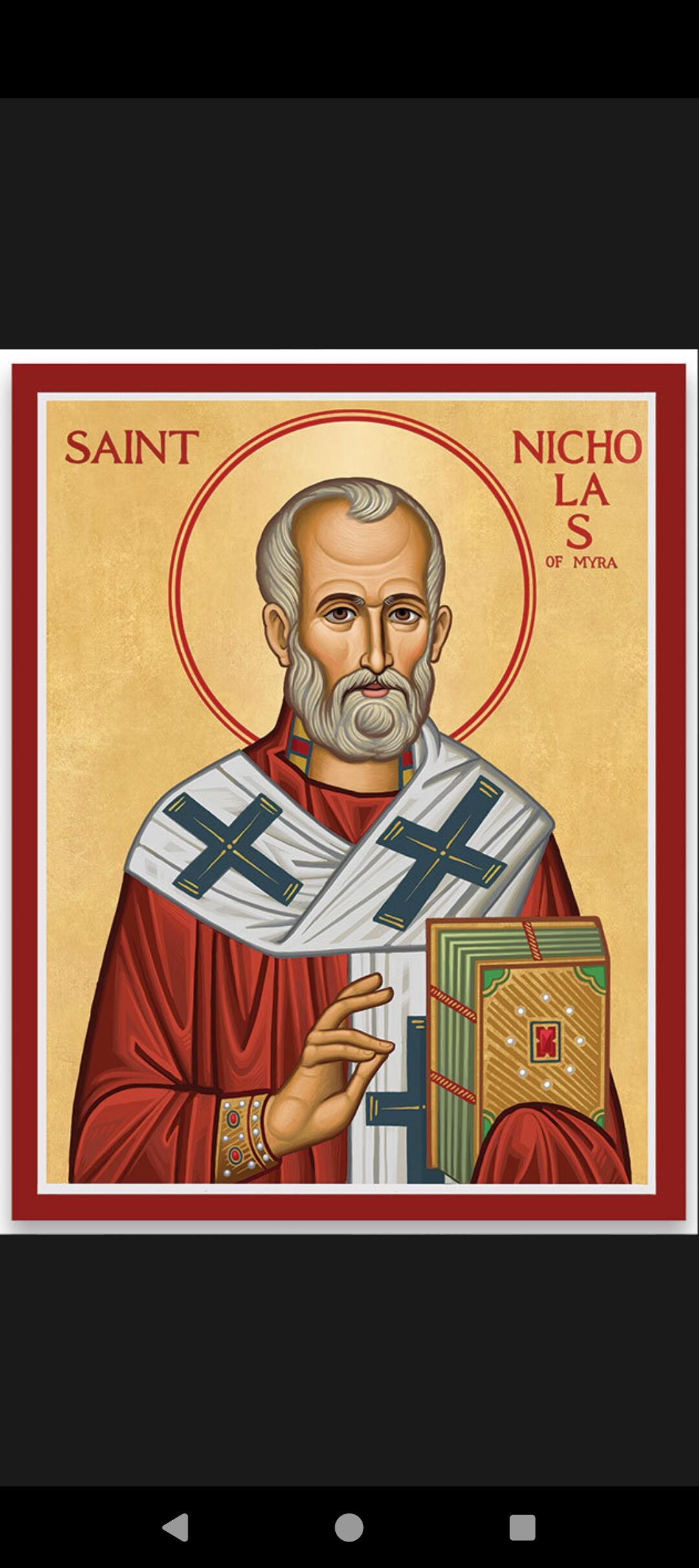 Saint Nicholas Animated Picture - Etsy
