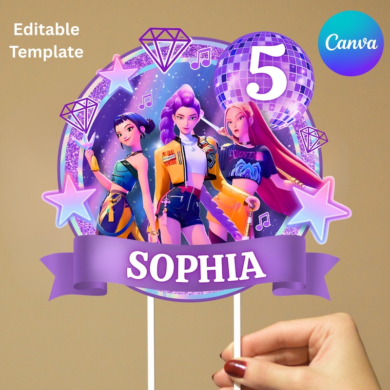 Kpop Cake Printable - Etsy