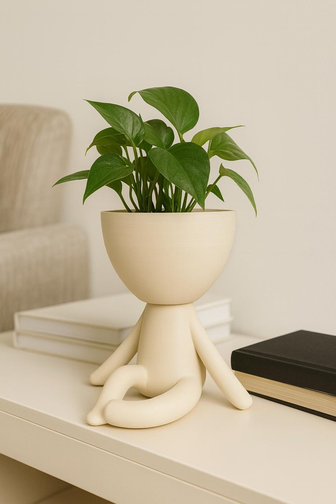 Plant Buddy Planter, Indoor Decoration Pots - Etsy