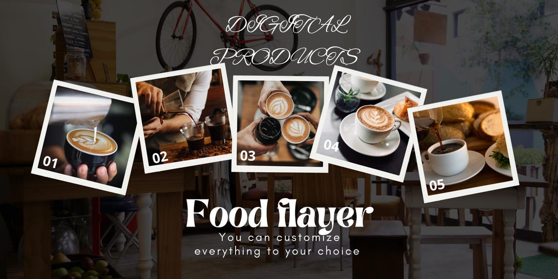 Editable Restaurant Flyer Template | Food Promotion Design (canva ...