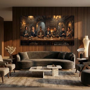 Ultimativ hochwertige Leinwand John Wick, James Bond, Indiana Jones ...