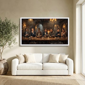 Ultimativ hochwertige Leinwand John Wick, James Bond, Indiana Jones ...