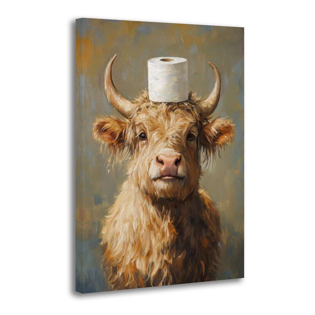 Dumb and Dumber Toilet Scene Bathroom Canvas Wall Art Poster Picture ...