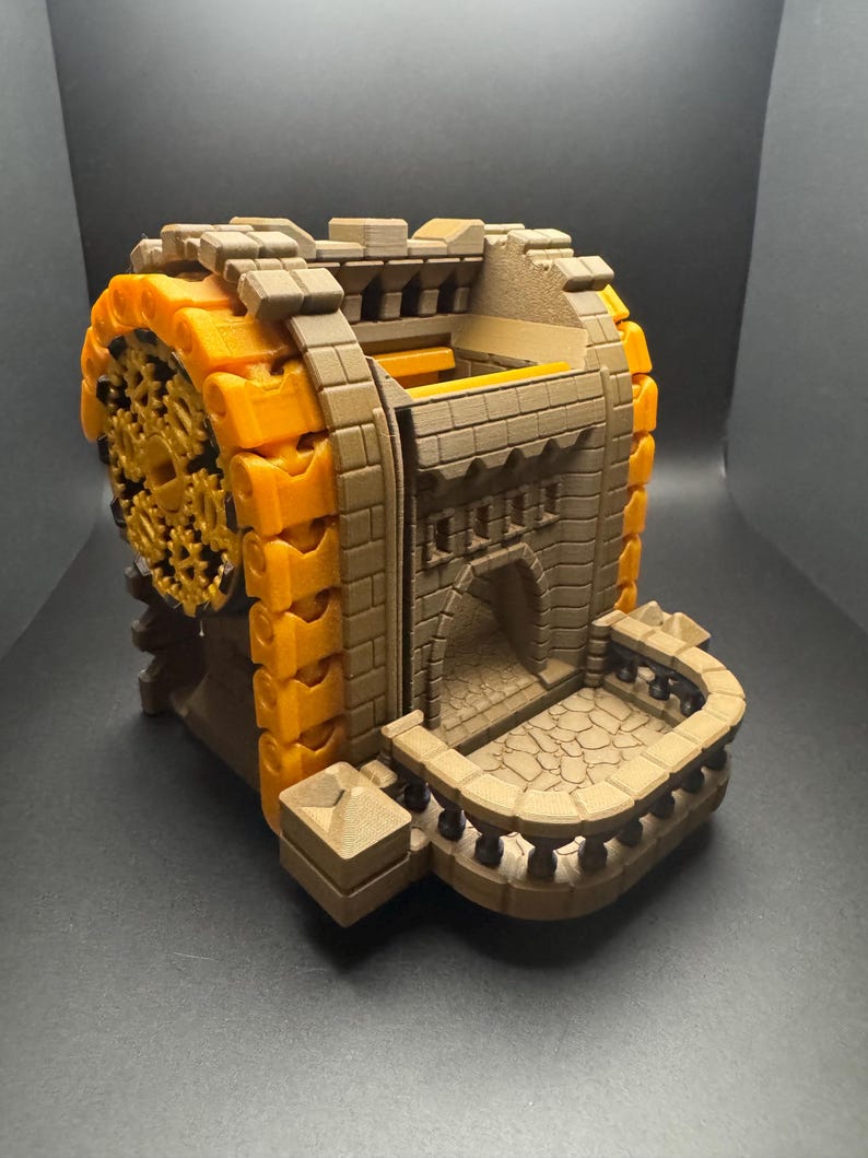 Dungeon Castle Dice Tower Medieval Style for Dnd Tabletop RPG Fantasy ...