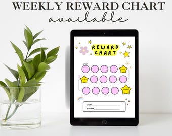 Girl Reward Chart Printable | Pink Pathway Behavior Tracker | Fairy ...