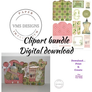 Printable Memory Dex Card Set With Ephemera, Instant Download - Rolodex ...