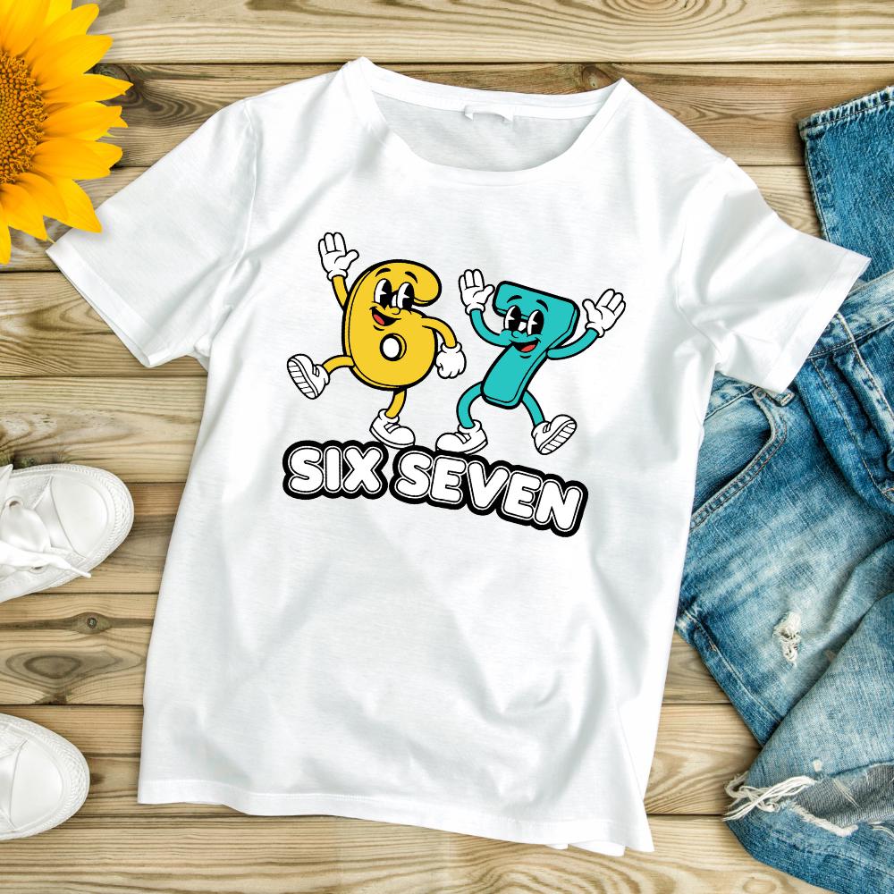 Cartoon Number 6 and 7 SVG Bundle, Math Clipart (digital Download) - Etsy
