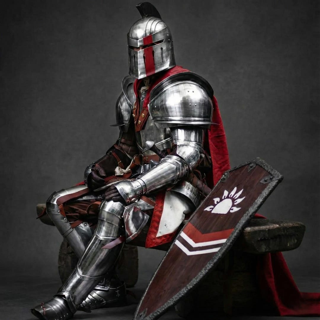 Medieval Greek Full Armor Costume, Fantasy Armour, Knight Full Armor ...