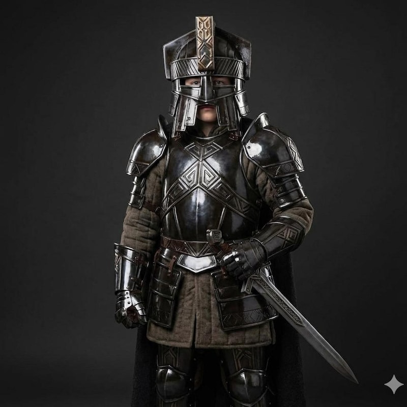 Dwarf Dwarven Steel Armor - Etsy