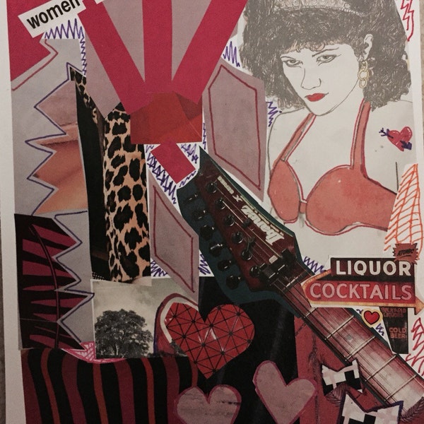 Riot Grrrl Art Print - Etsy