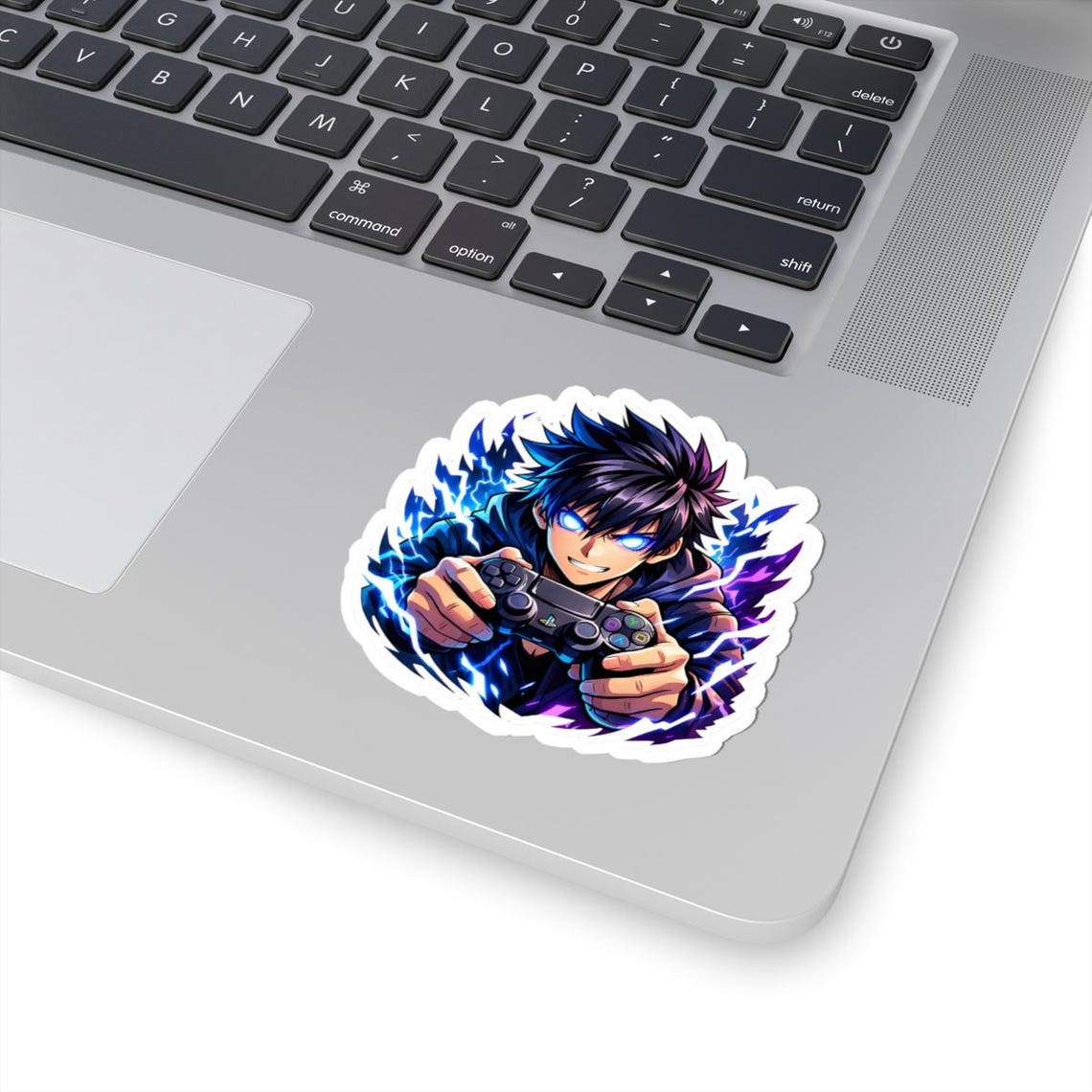 Gamer Anime Boy Sticker | Kiss-cut Sticker - Etsy