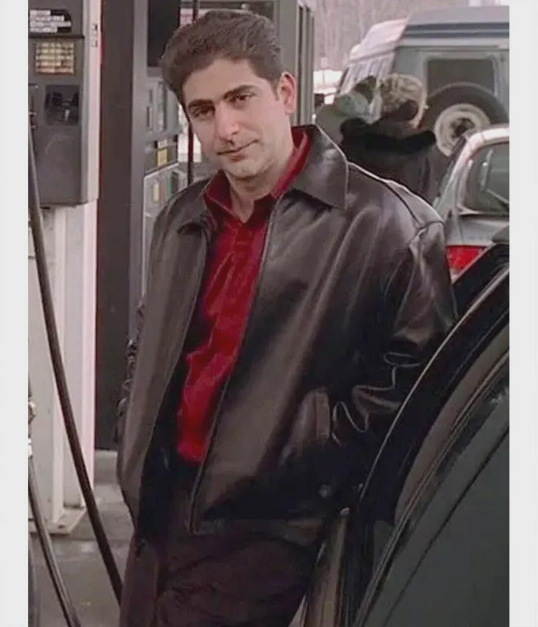 Michael Imperioli the Sopranos Black Leather Cosplay Jacket. Gift for ...