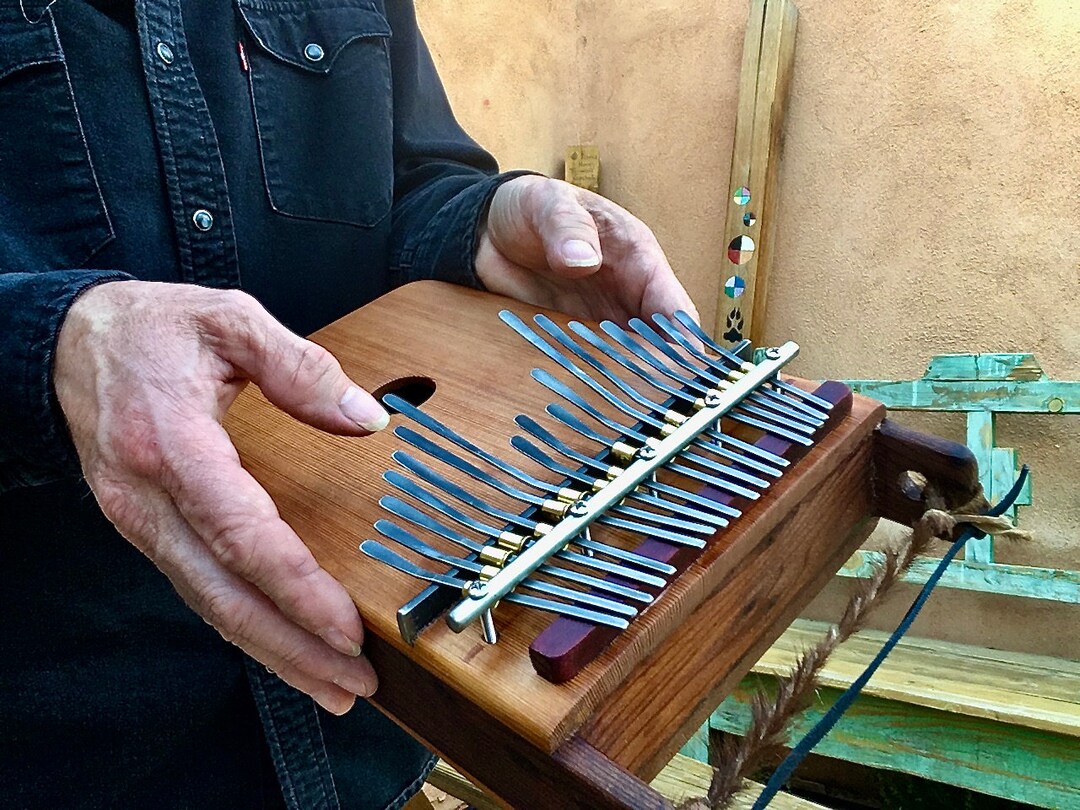 Red Cedar/redwood Box Kalimba Lamellophone - Etsy