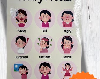 emotion chart eyfs