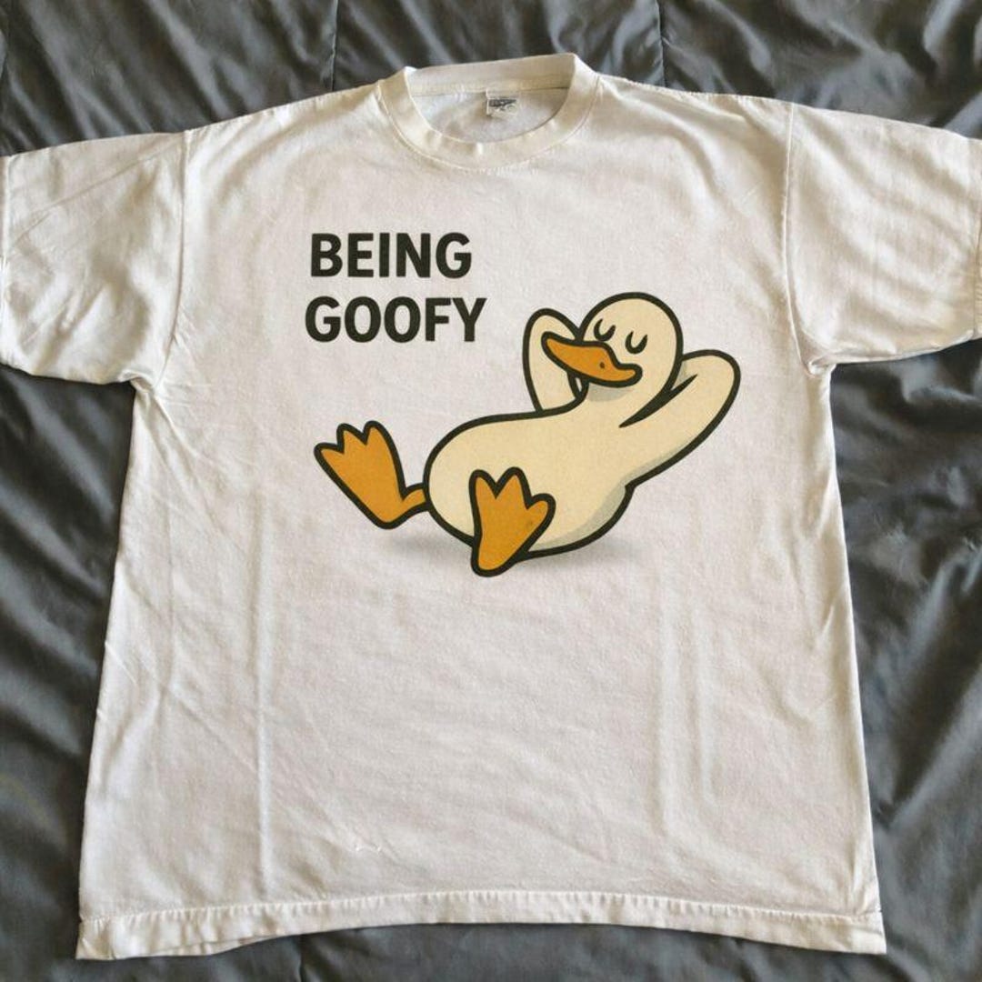 Being Goofy Goose T-shirt | Silly Goose Shirt | Goose Lover Shirt ...