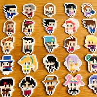Godot Diego Armando Phoenix Wright Ace Attorney Chibi Colourful ...