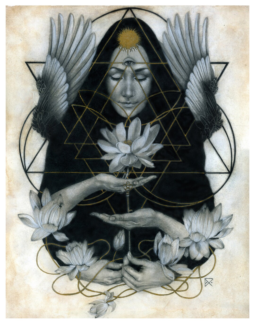 The Path | Open Edition Fine Art Print | Spiritual - Sacred Feminine ...