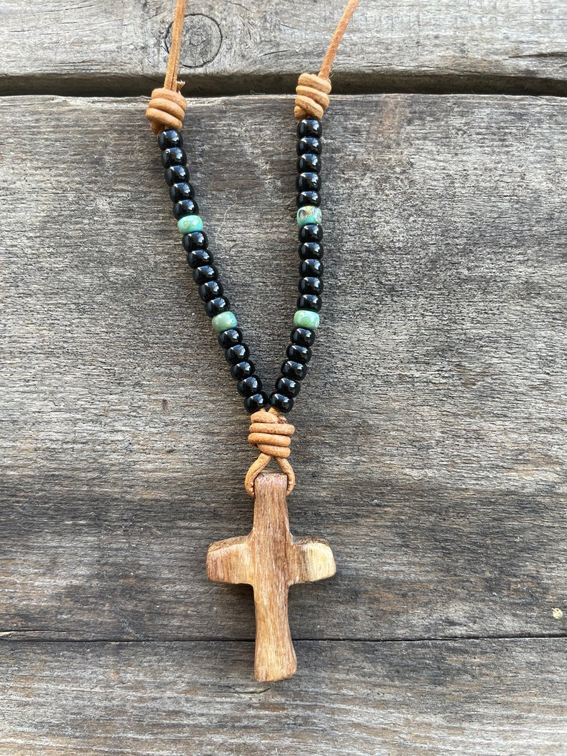 Hand-carved Wooden Crosses Hand-beaded With Miyuki Japanese - Etsy