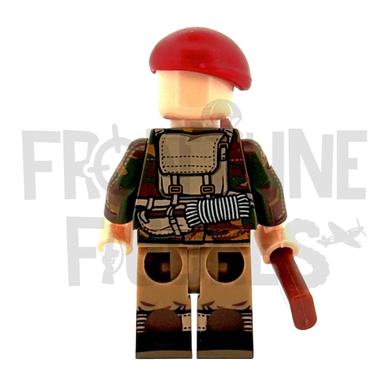 WW2 Premium Military Lego Minifigure - British Para Soldier With Lee ...
