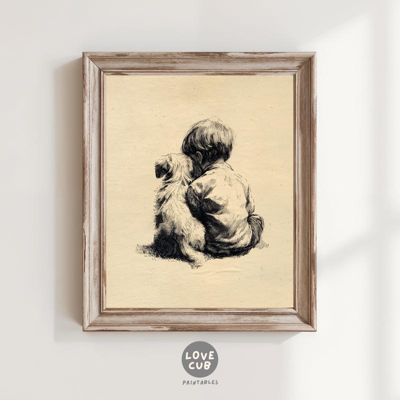 Pencil Drawing Baby Boy - Etsy
