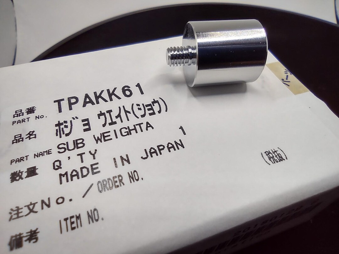 Technics Turntable Aux Sub Weight TPAKK61 Genuine Counterweight ...