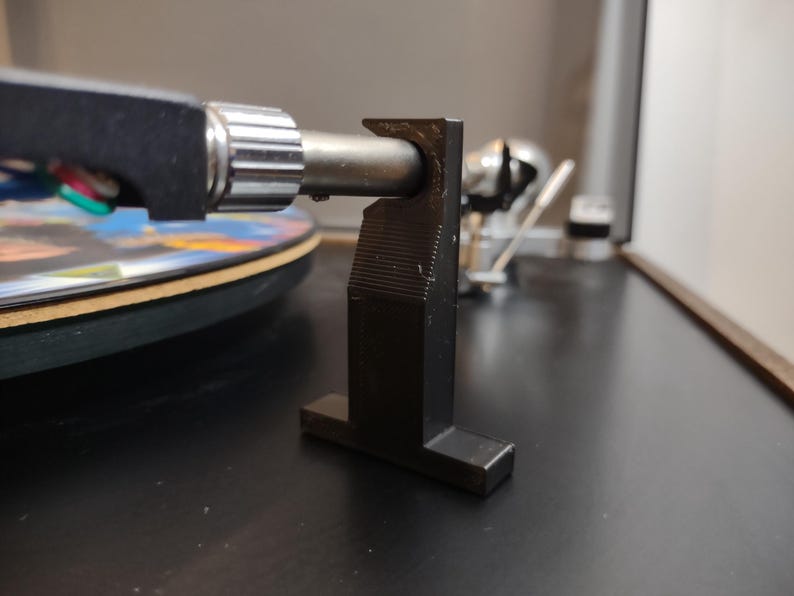Rega Planar Thorens Tonearm Rest Clip Holder RB250 RB300 BW Armrest ...