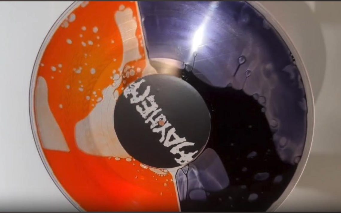 Lady Gaga – Mayhem Liquid Filled Vinyl | Orange & Black Etched Double ...