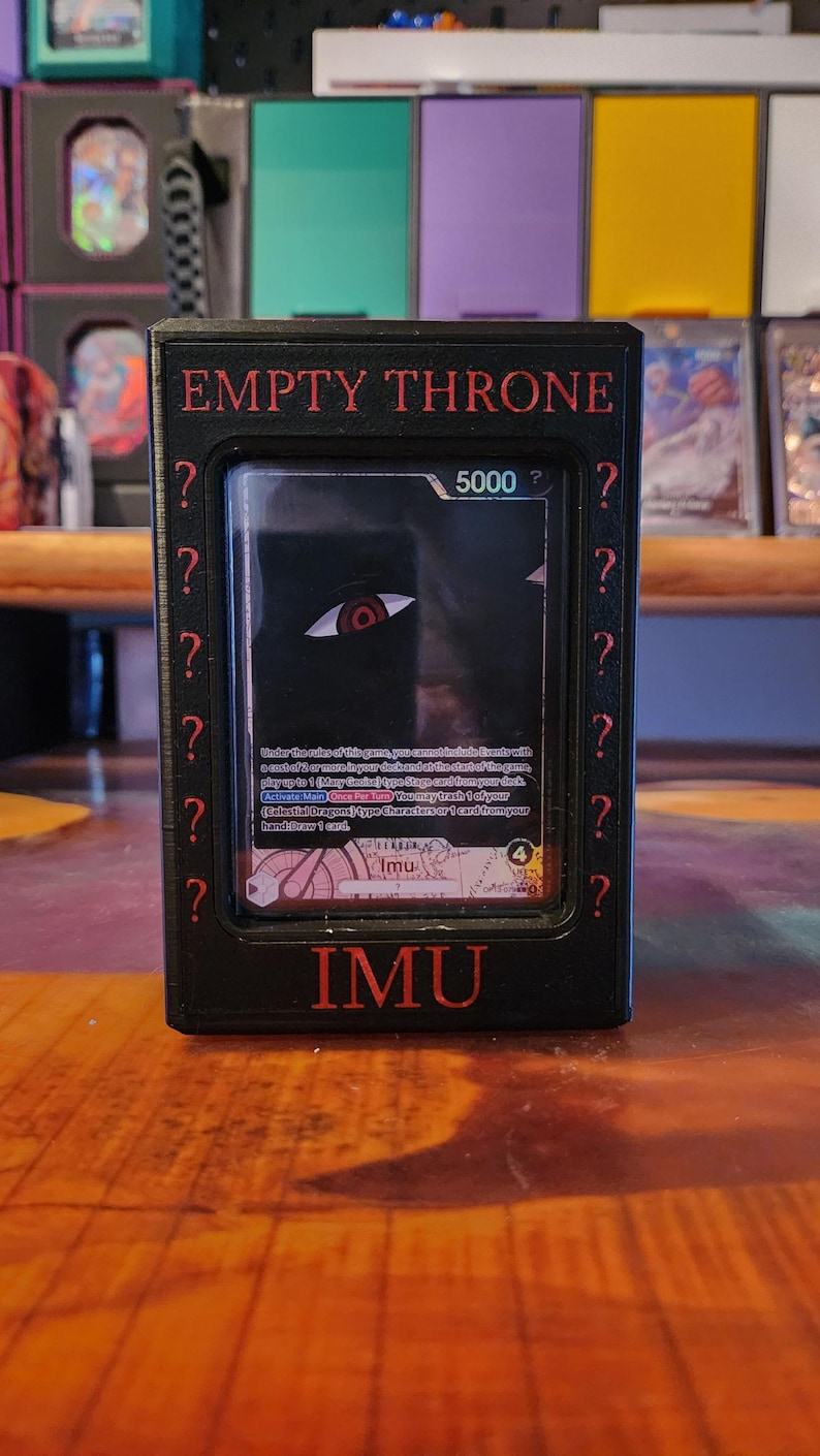 IMU Deckbox - One Piece Trading Card Game - Etsy