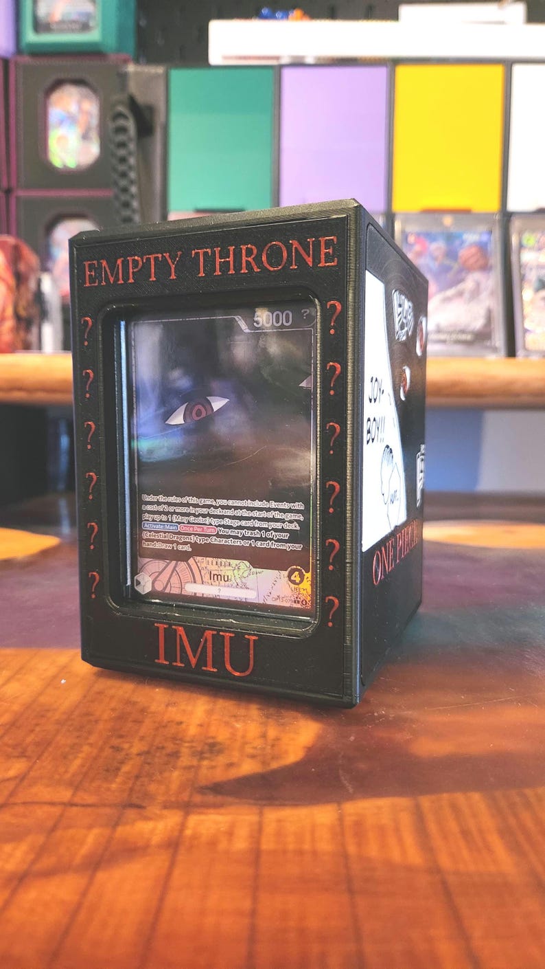 IMU Deckbox - One Piece Trading Card Game - Etsy