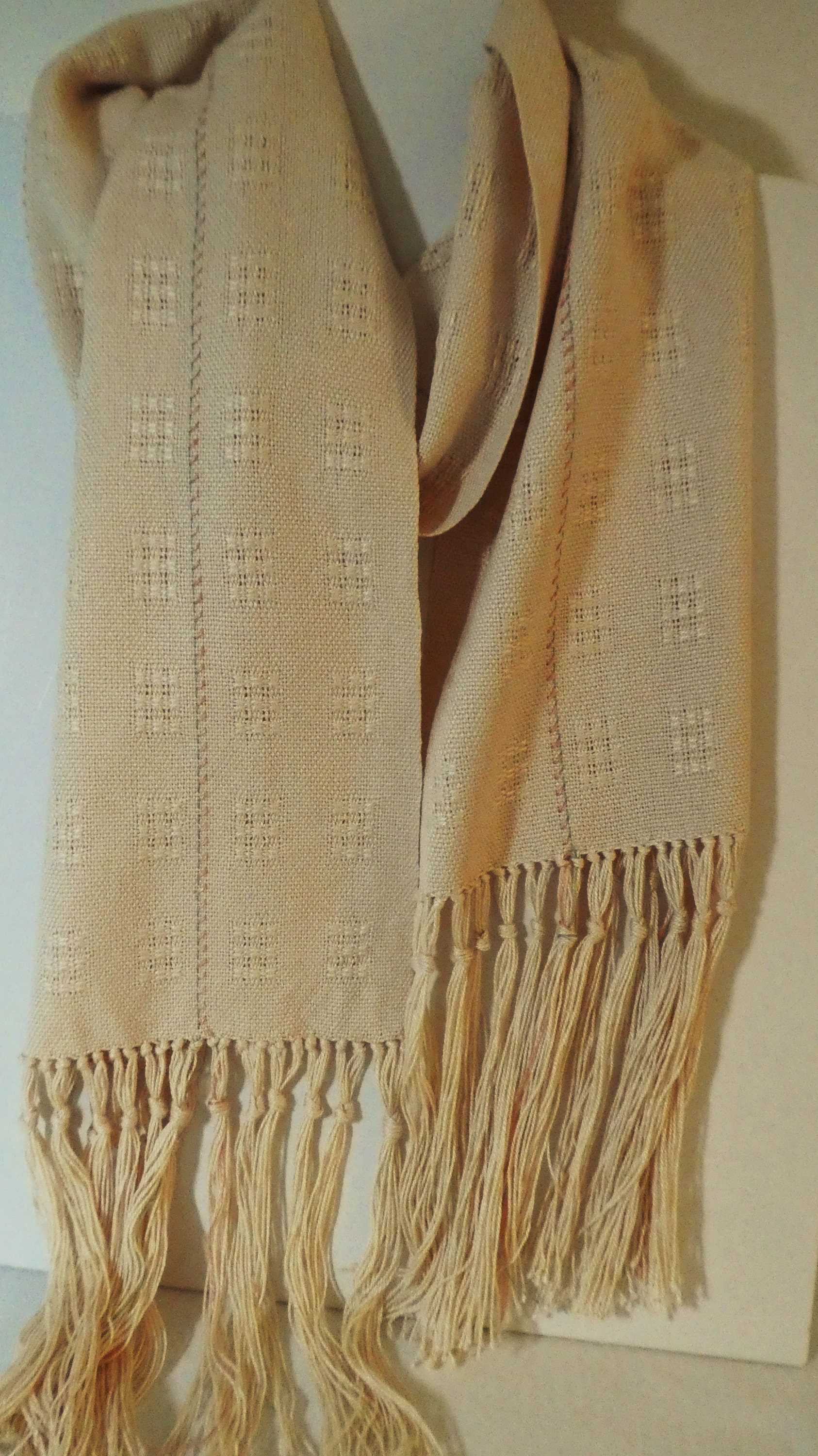 Swedish Lace Scarf in Champagne Bamboo/cotton - Etsy
