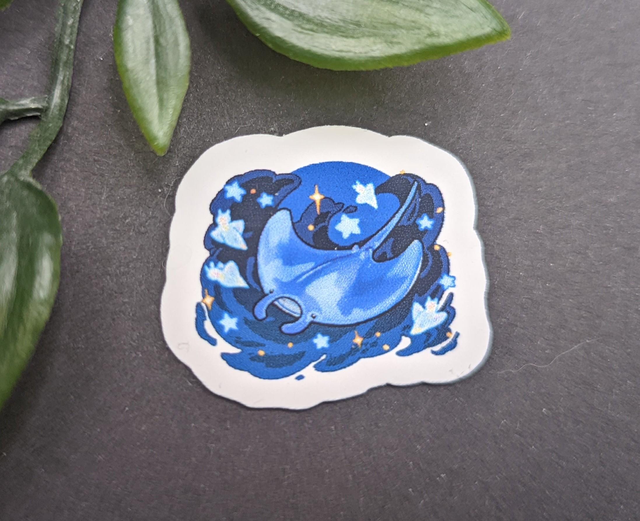 Mantas Migration Vinyl Sticker | Manta Ray Sticker | Sea Angel Sticker ...
