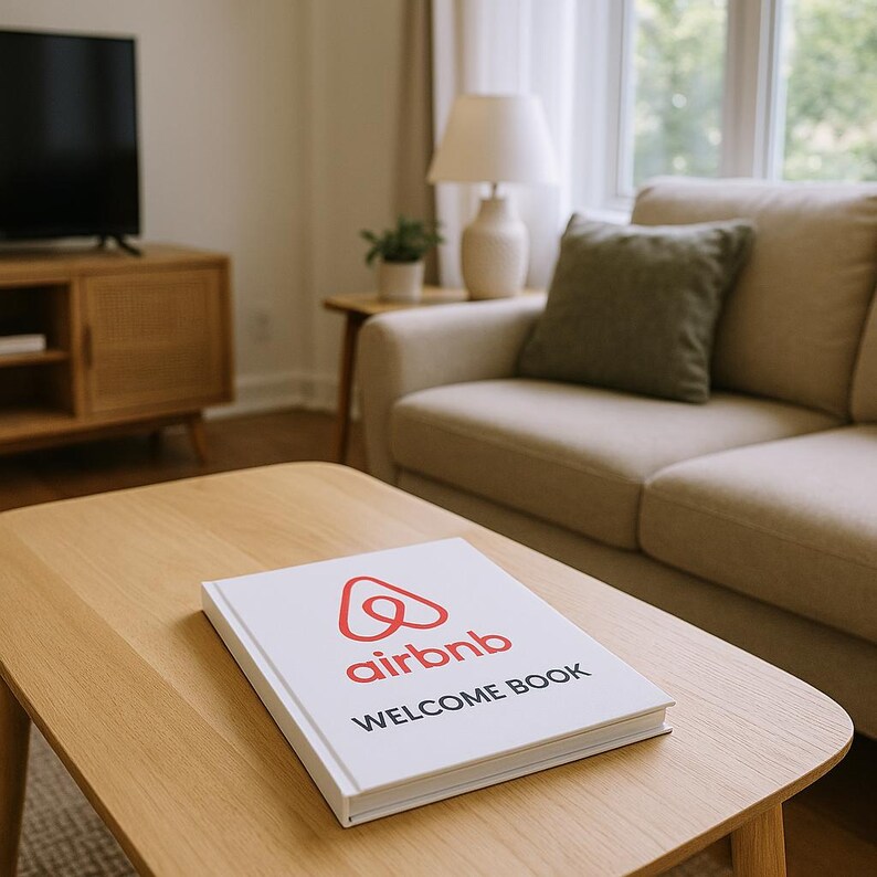 Editable Airbnb Welcome Book | Canva Template | Instant Download PDF - Etsy