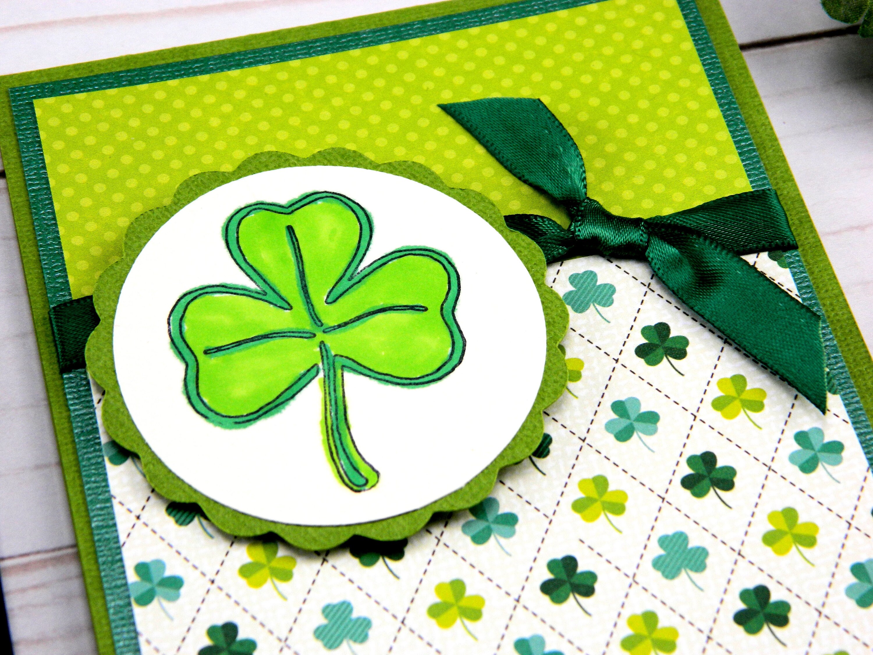 Happy St. Patricks Day Card Shamrock Cards Irish Cards - Etsy