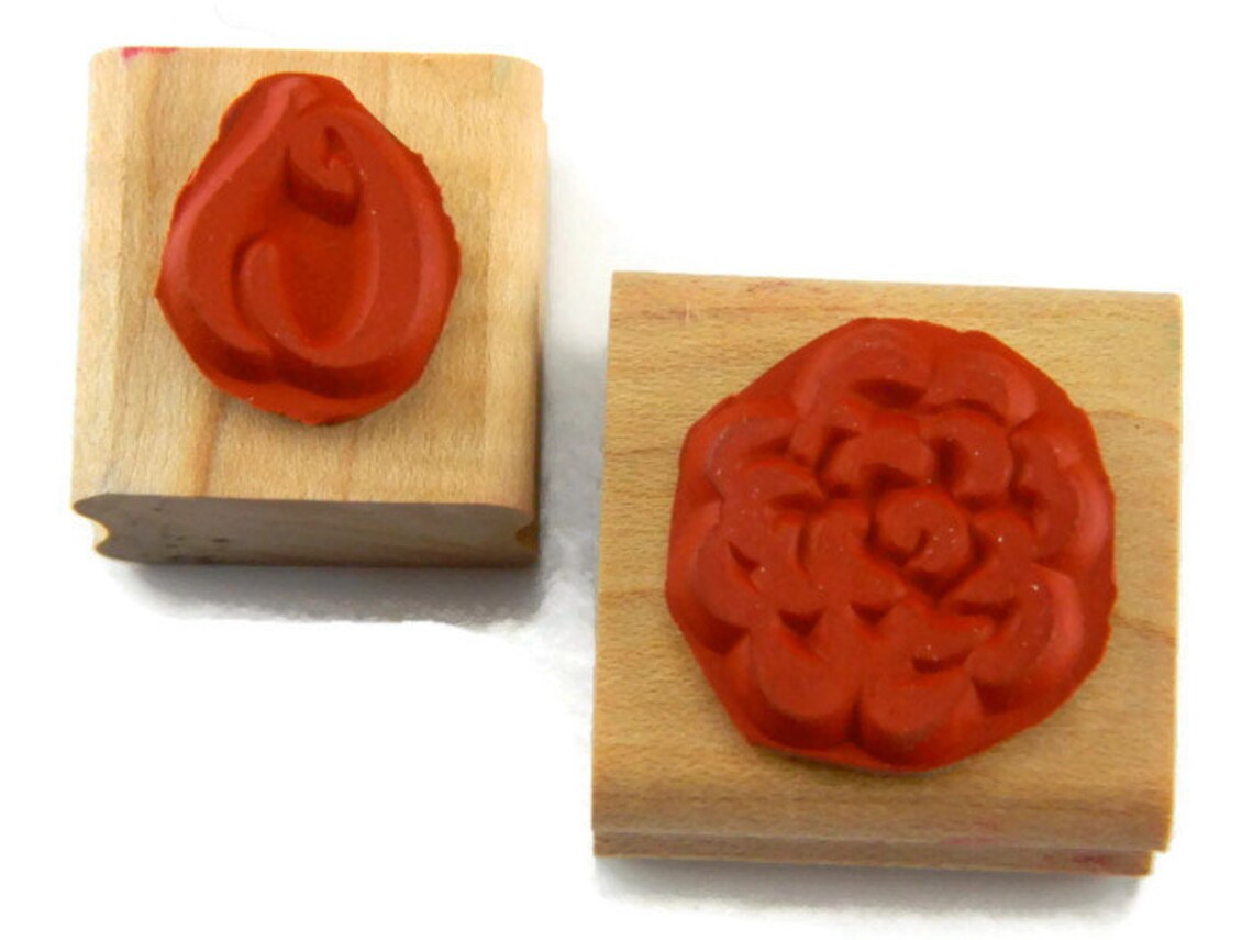 Stampin up Stamps Rose Rhapsody Rubber Stamp Set | Etsy