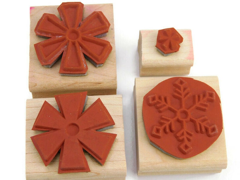 Stampin up Stamps - Shapes and Shadows - Rubber Stamp Set - Wood ...