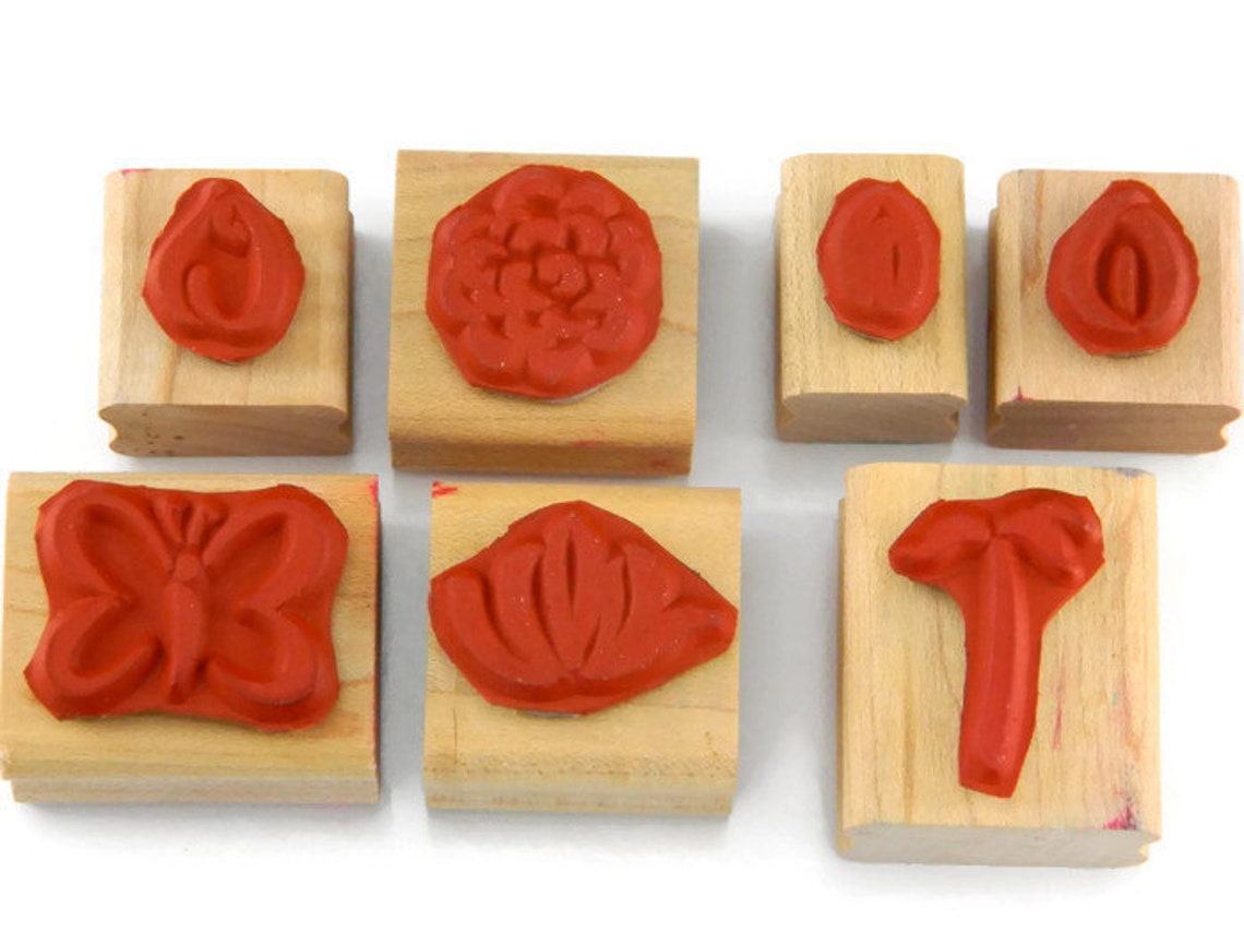 Stampin up Stamps Rose Rhapsody Rubber Stamp Set | Etsy