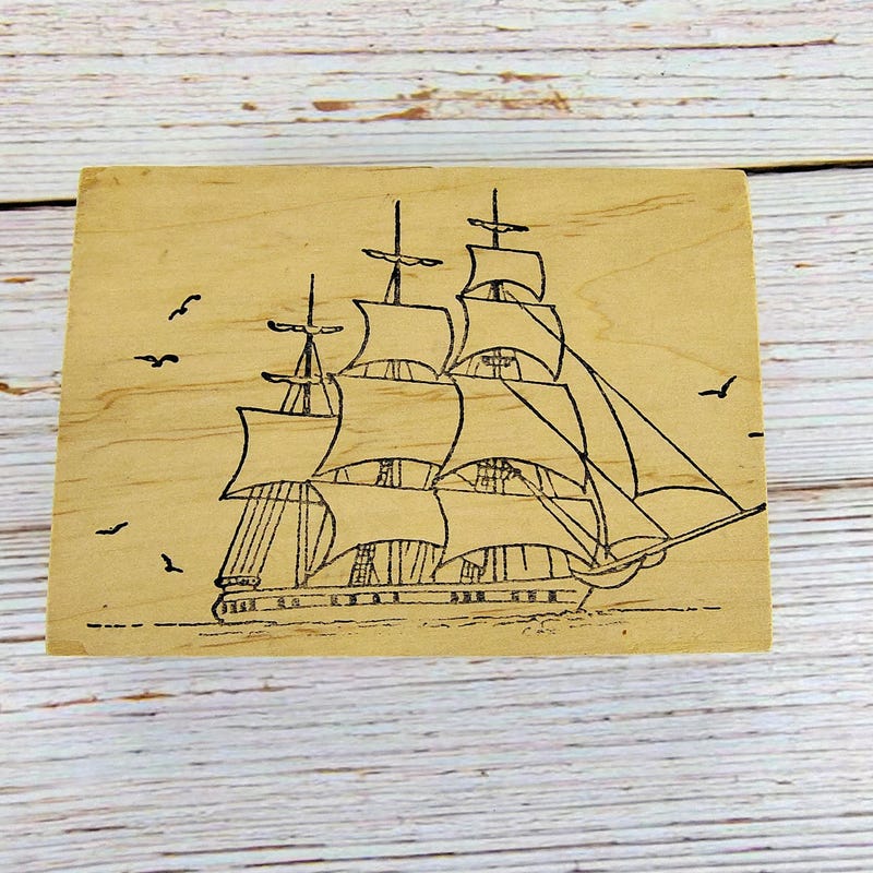 Nautical Rubber Stamp - Etsy