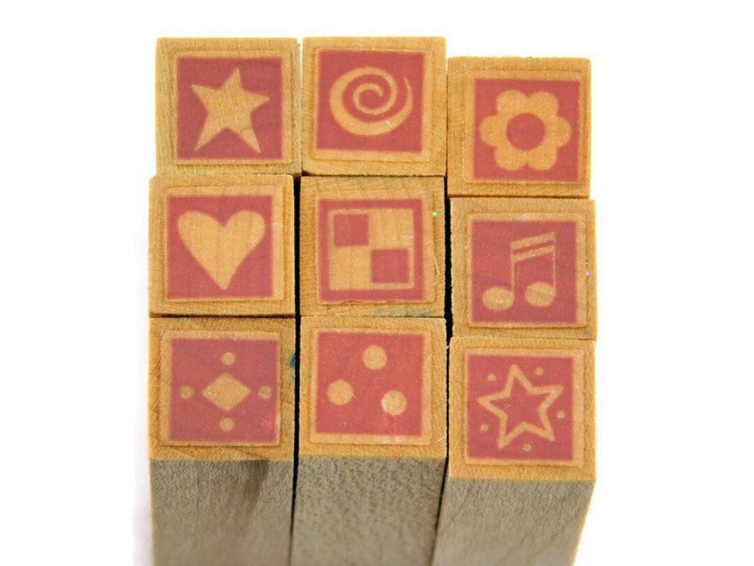 Tiny Sprinkle Rubber Stamp Set Hero Arts Stamps Wood Mount Stamps Mini ...