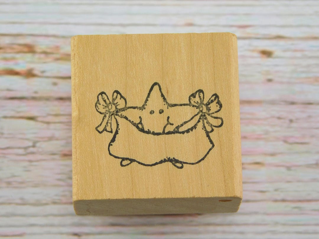 Star Rubber Stamp - Smiling Star Stamp - Stamps by Nancy and Vicki ...