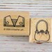 Purse Stamp Collar Stamp Stampin up Rubber Stamps Paper Dolls Wood ...