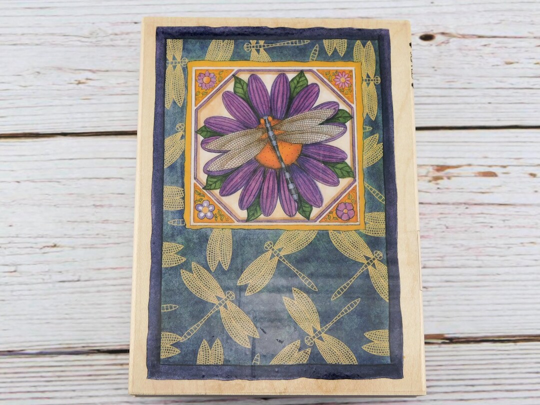 Dragonfly Rubber Stamp - Dragonflies - Dan Morris Design - Stamps ...