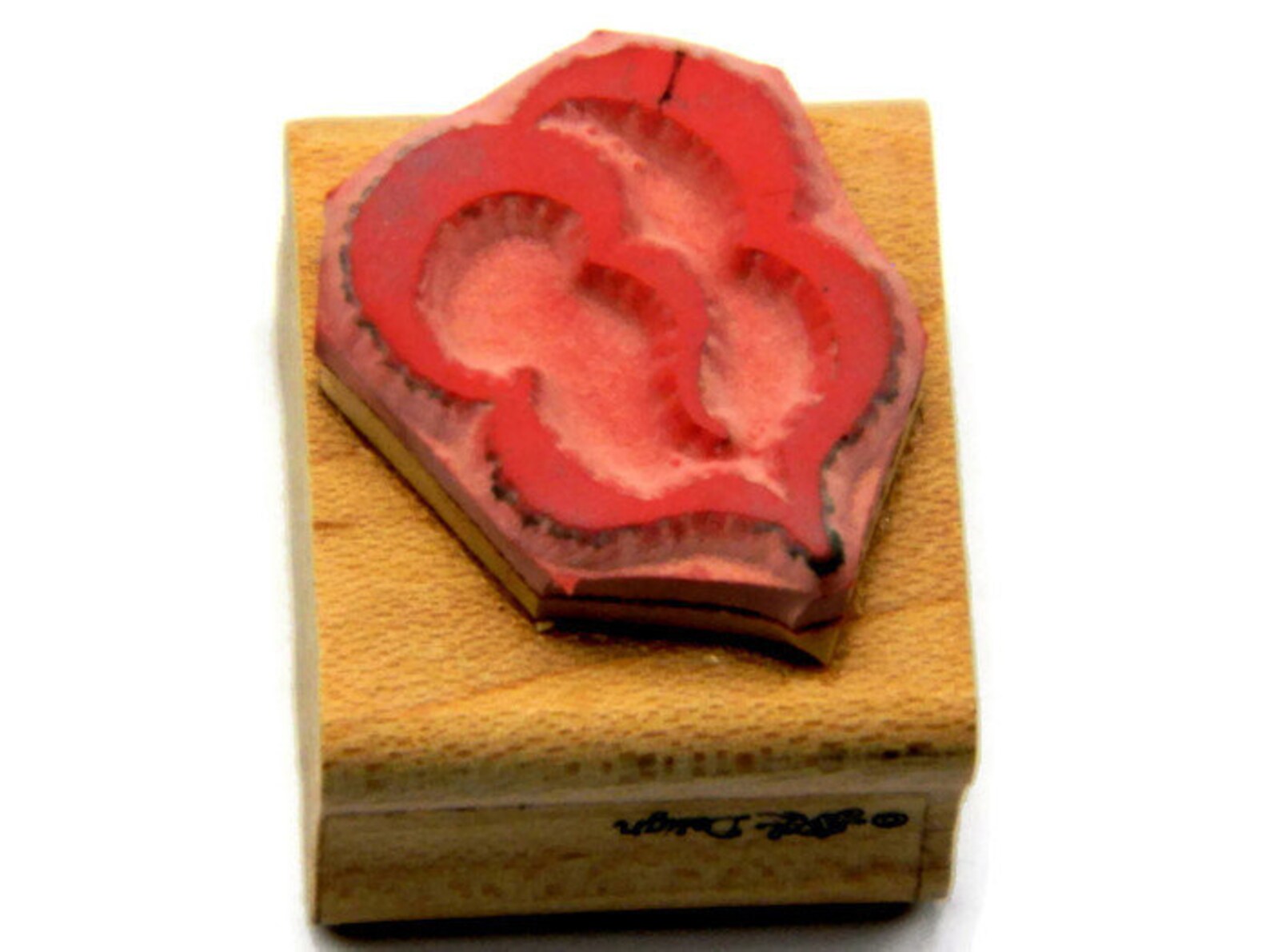 Leaf Rubber Stamp Small Leaf Stamp JRL Design Stamp Botanical Stamps ...